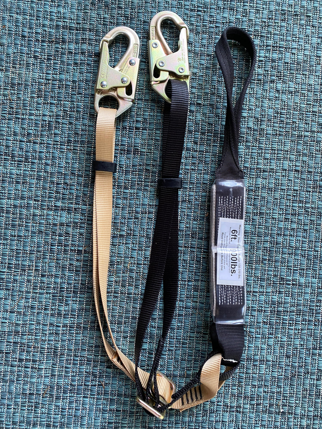 Adjustable Y Lanyards w/ Loop Top & Shock Pack – Rope Works, Inc