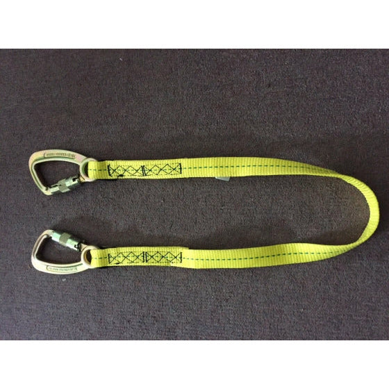 Zip Lanyard with Captive Eye Carabiners – Rope Works, Inc